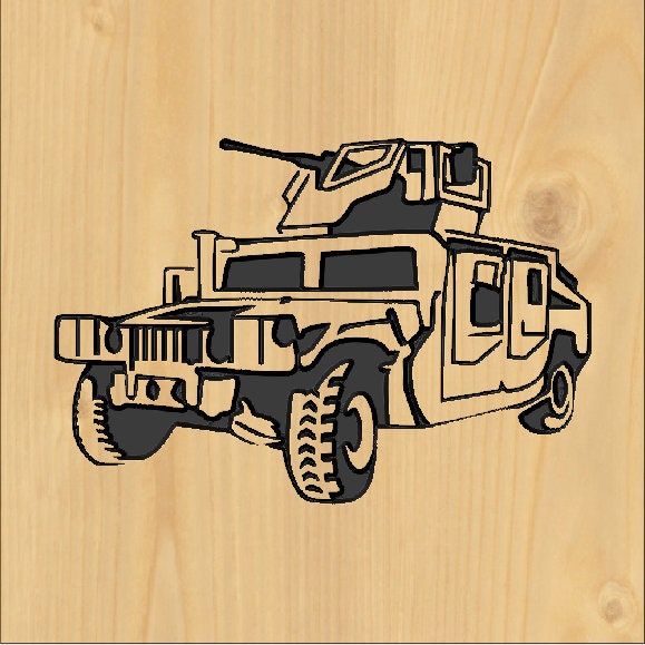 Humvee 1 Dxf/svg - Etsy