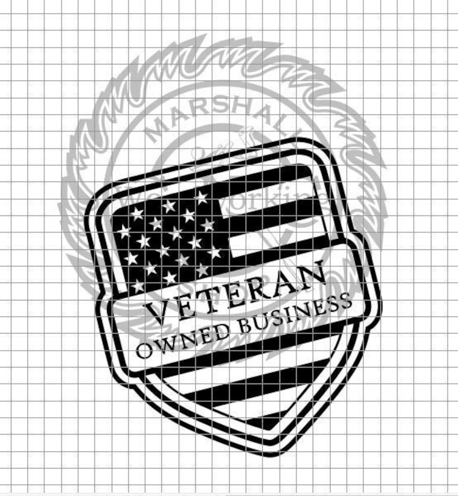 Veteran Owned Business Shield 1 Dxf/svg - Etsy