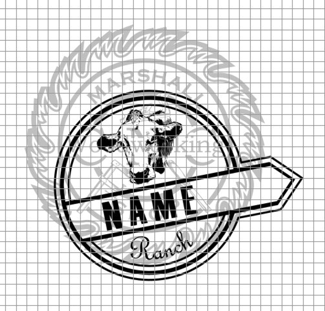 Cattle Ranch Sign - Right Dxf/svg - Etsy