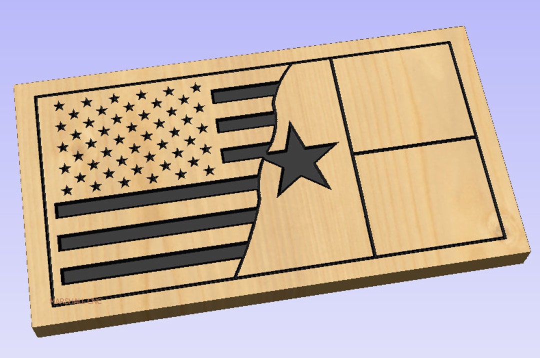US Flag - Split Texas Dxf/svg - Etsy