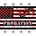 US Flag Probation W Cuffs Dxf/svg - Etsy