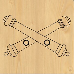 Cross Cannons 1 and 2 Dxf/svg - Etsy