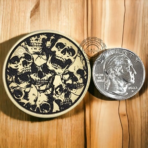 Skulls Selfie Coin Svg/dxf/png - Etsy