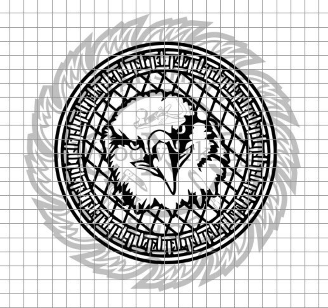 Eagle Coin 2 Svg/dxf/png - Etsy