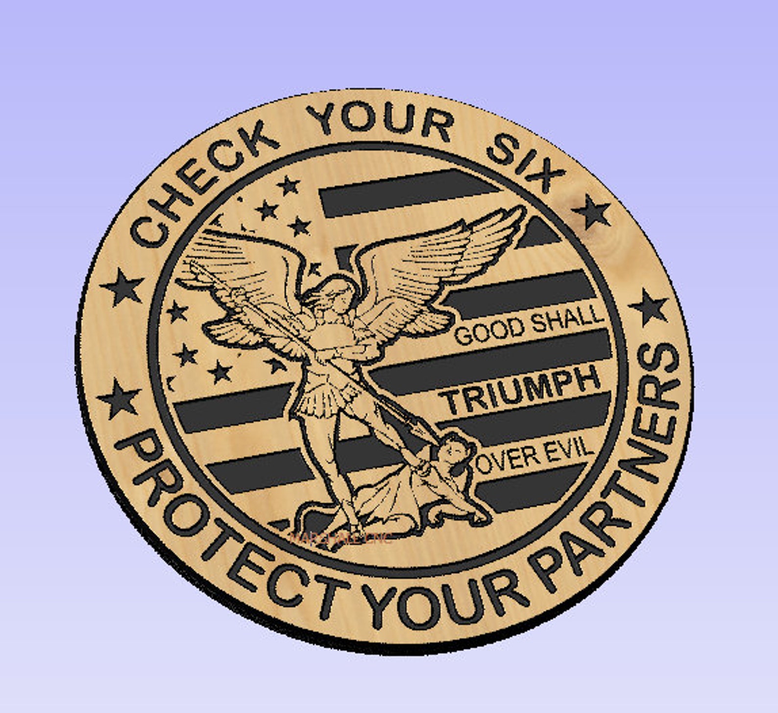 Check Your Six Partners Dxf/svg - Etsy