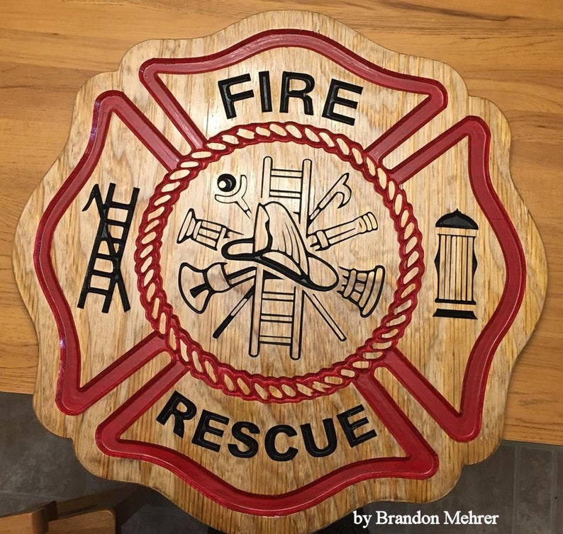 Fire Rescue Logo Dxf/svg/png - Etsy