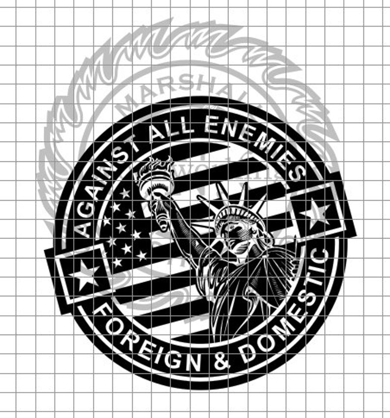 Against All Enemies - Lady Liberty Svg/png/dxf - Etsy