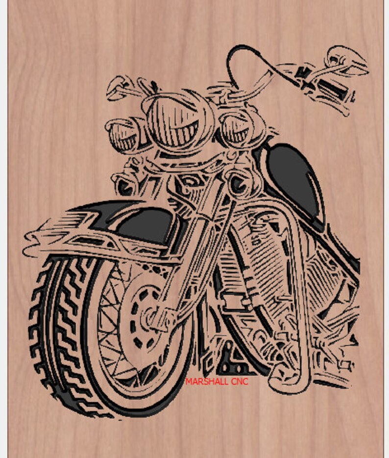 Motorcycle Front svg/dxf/crv | Etsy