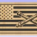 US Flag Cross Cannons 2 Dxf/svg - Etsy