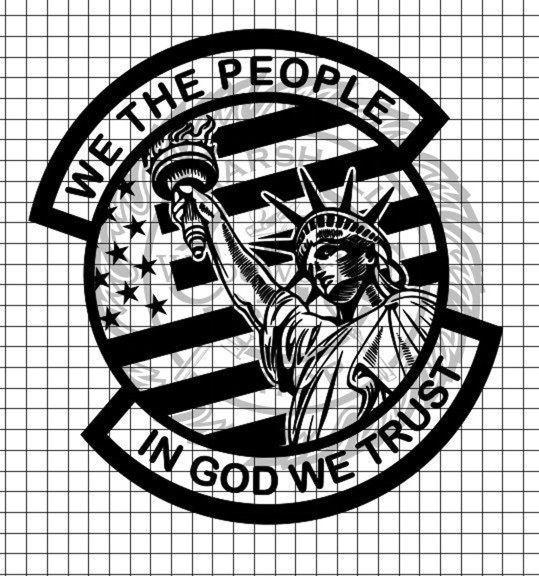 Lady Liberty - Military Patch Svg/png - Etsy