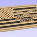 US Flag - Cavalry Cross Swords Dxf/svg - Etsy