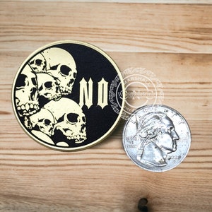 Yes or No Coin - Skulls Svg/dxf/png - Etsy