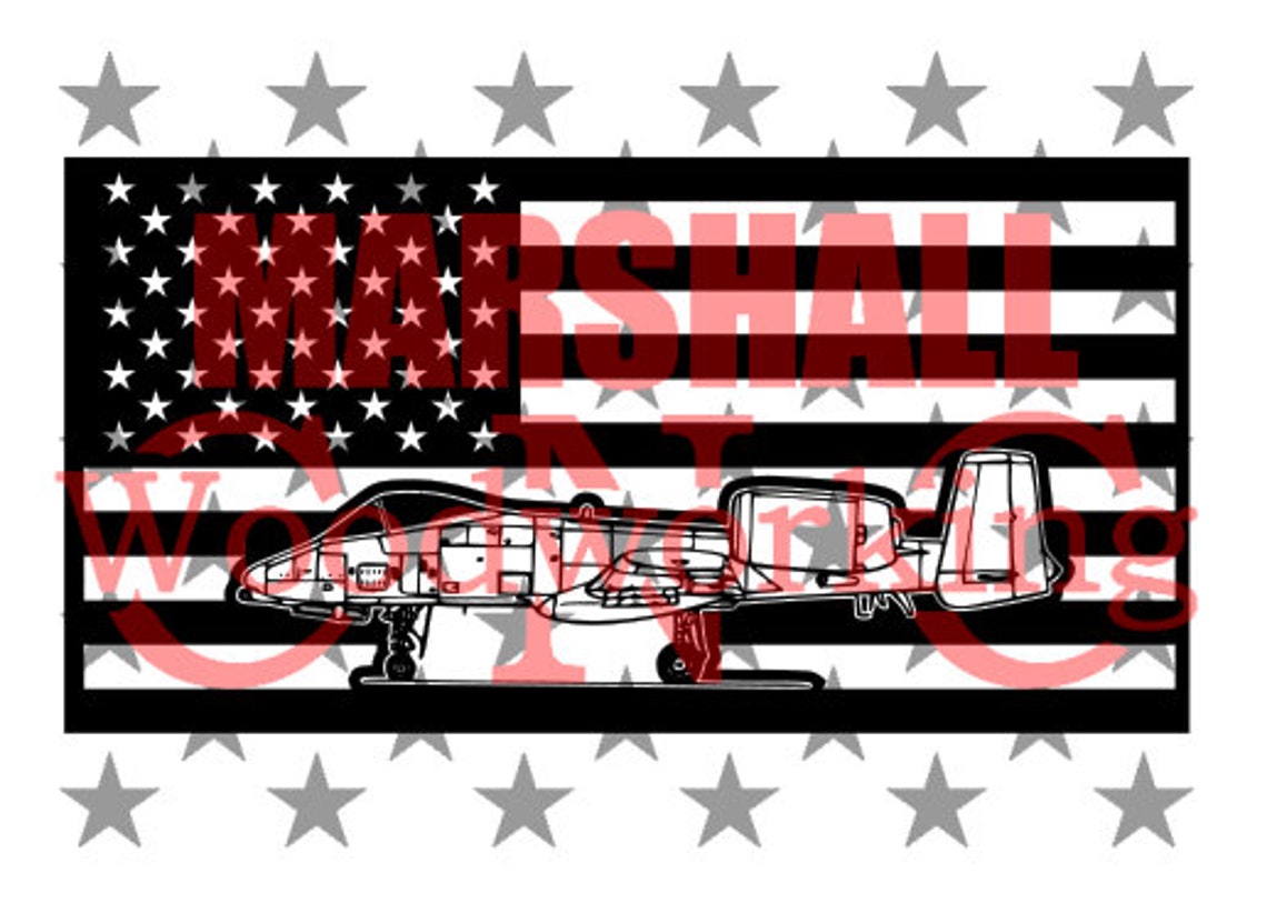 US Flag A10 Side Dxf/svg - Etsy