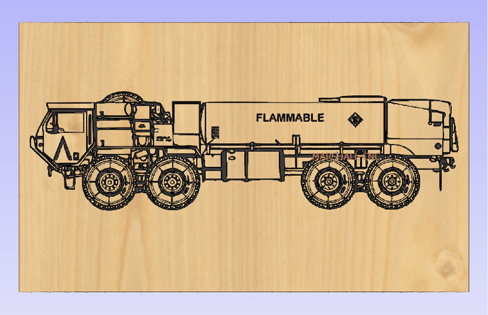 M978 HEMTT Dxf/svg - Etsy
