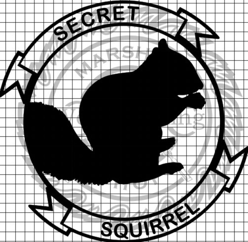 Secret Squirrel - Military Patch Svg/png - Etsy