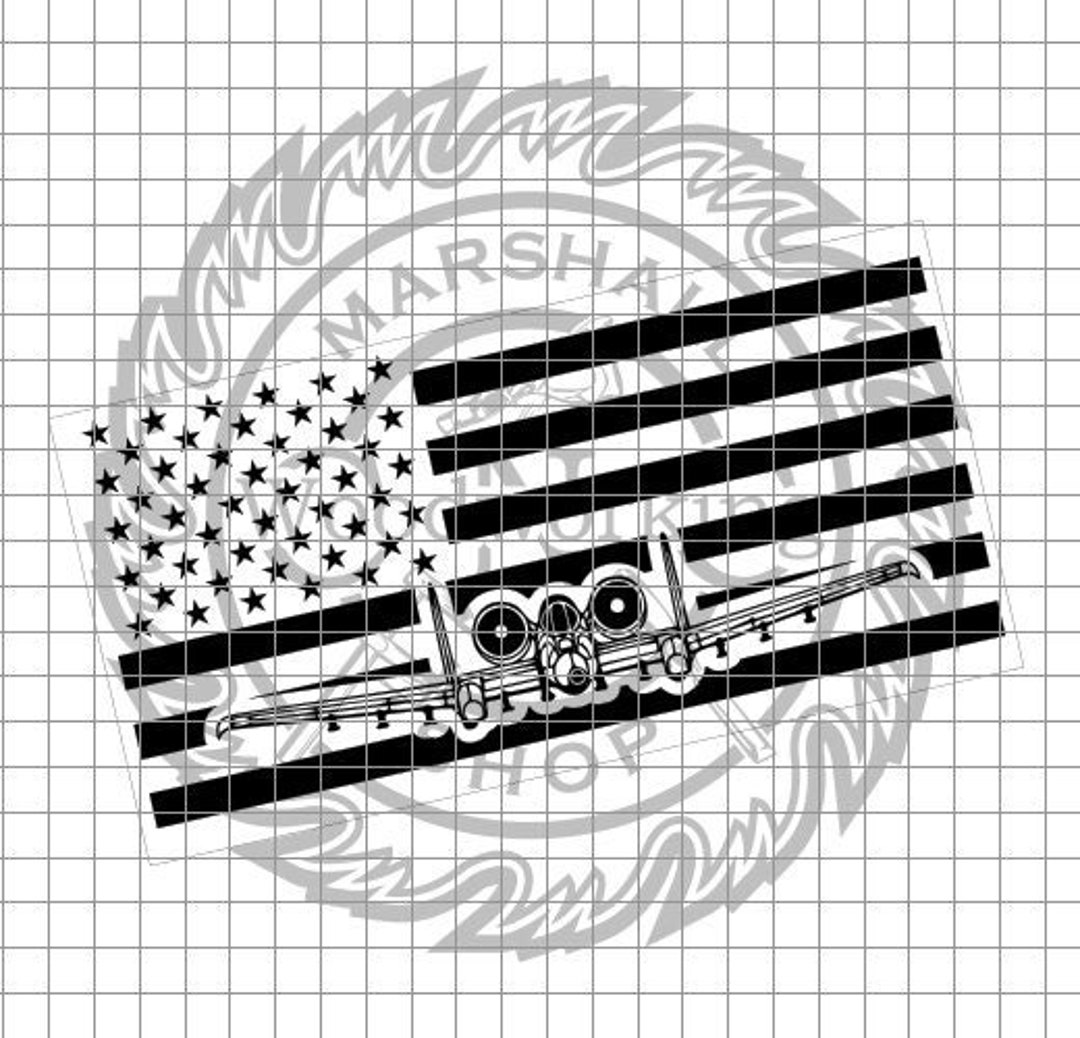 US Flag - A10 - Front Dxf/svg - Etsy
