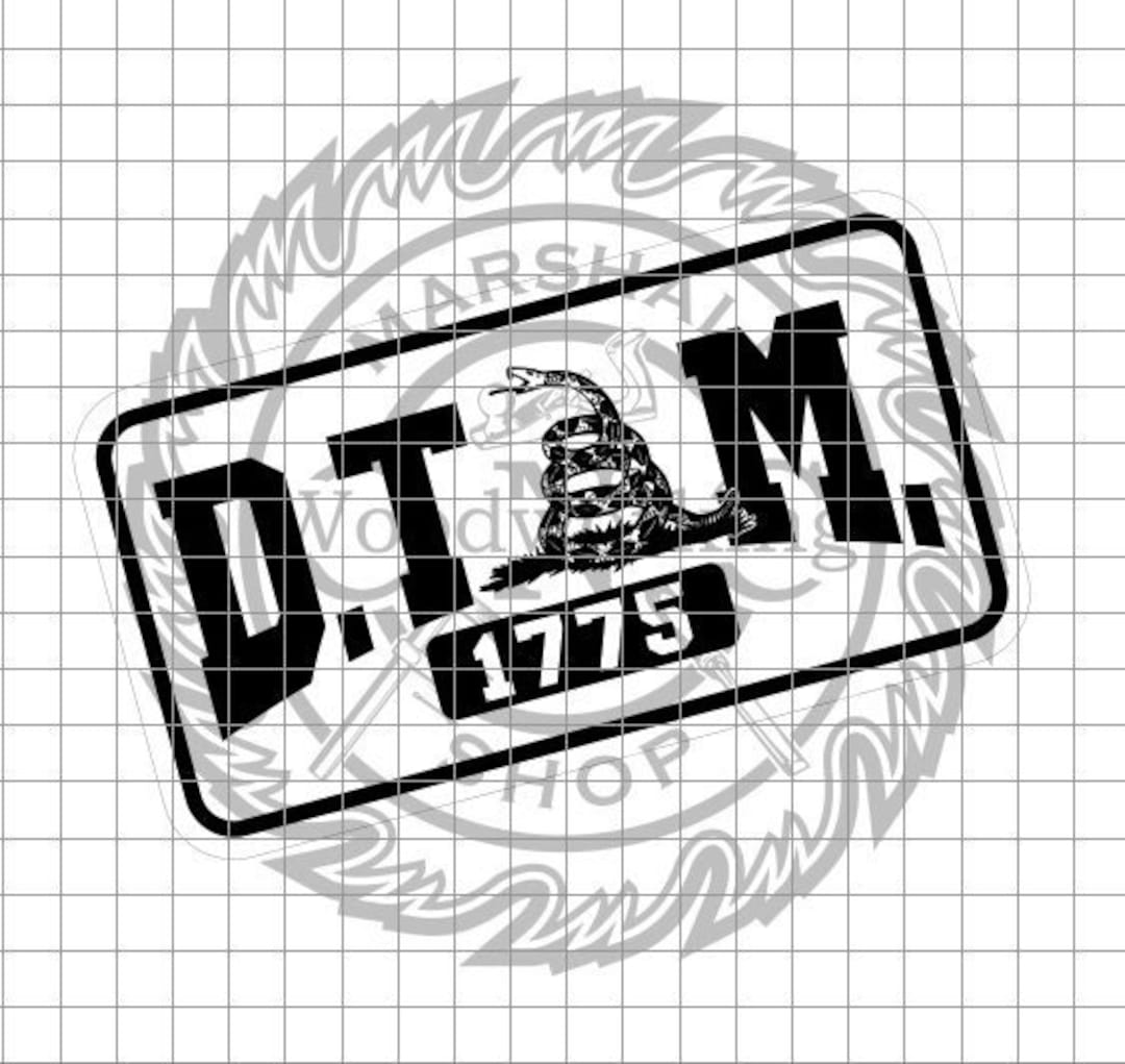 DTOM 1775 Dxf/svg/png - Etsy