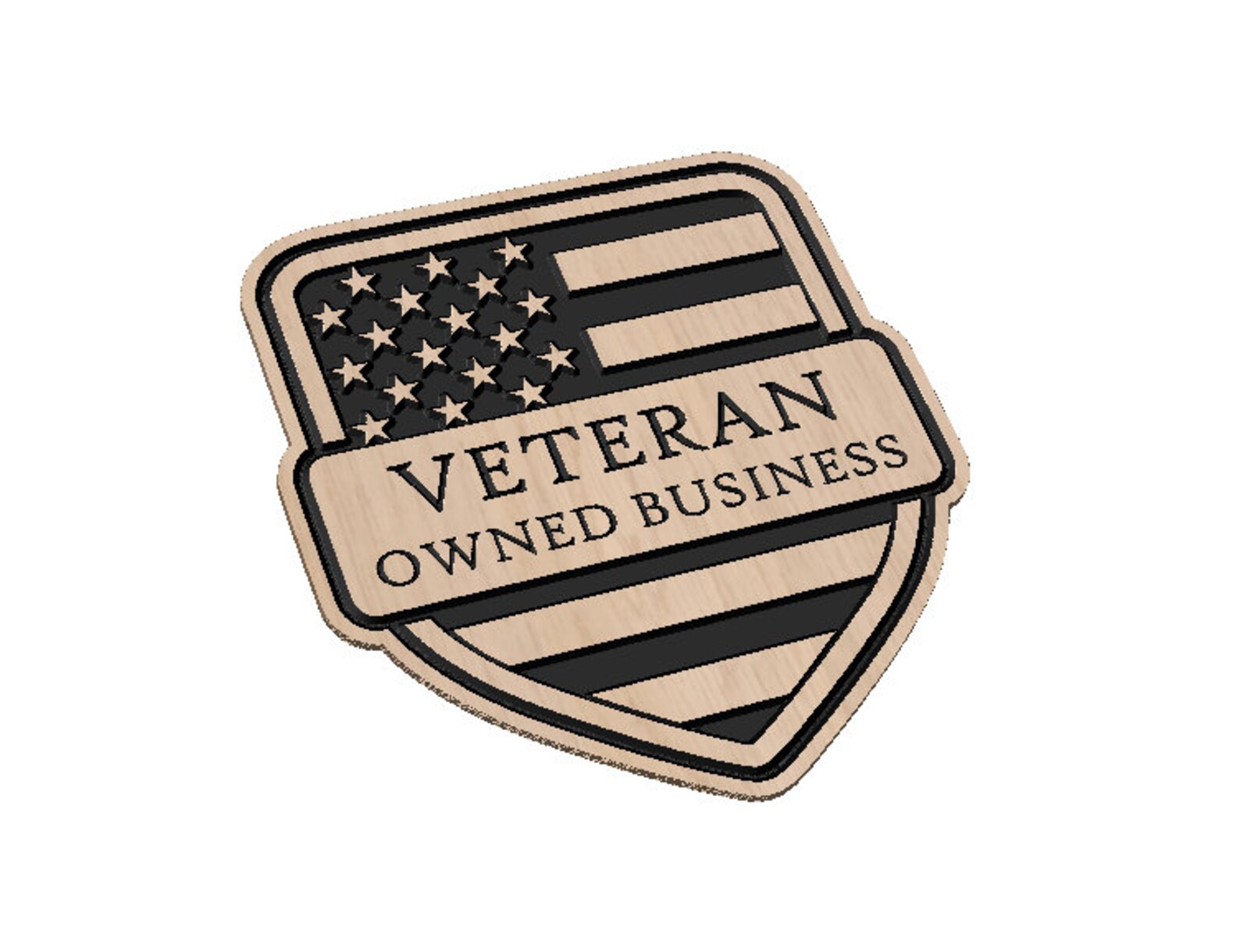Veteran Owned Business Shield 1 Dxf/svg - Etsy