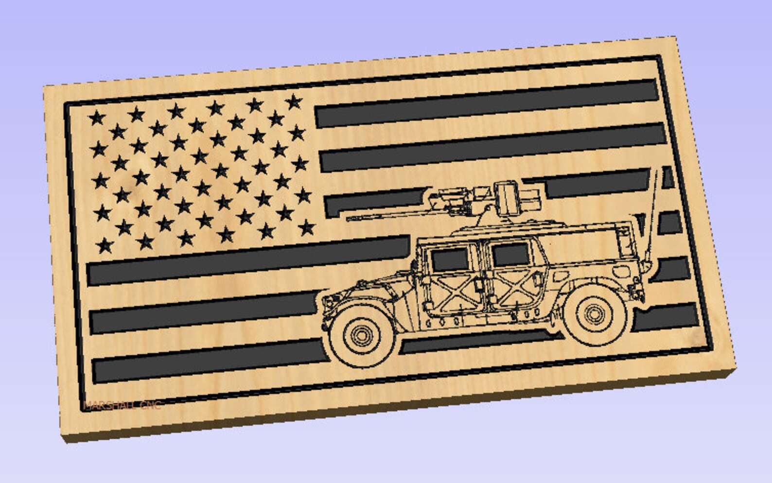 US Flag Humvee 2 Dxf/svg - Etsy