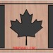 Canadian Flag Dxf/svg - Etsy