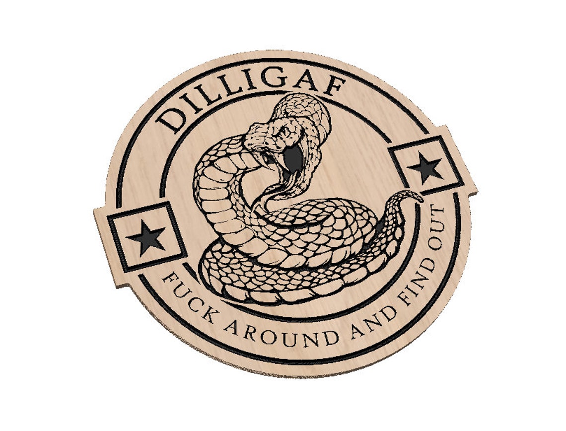 DILLIGAF Snake Svg/png/dxf - Etsy