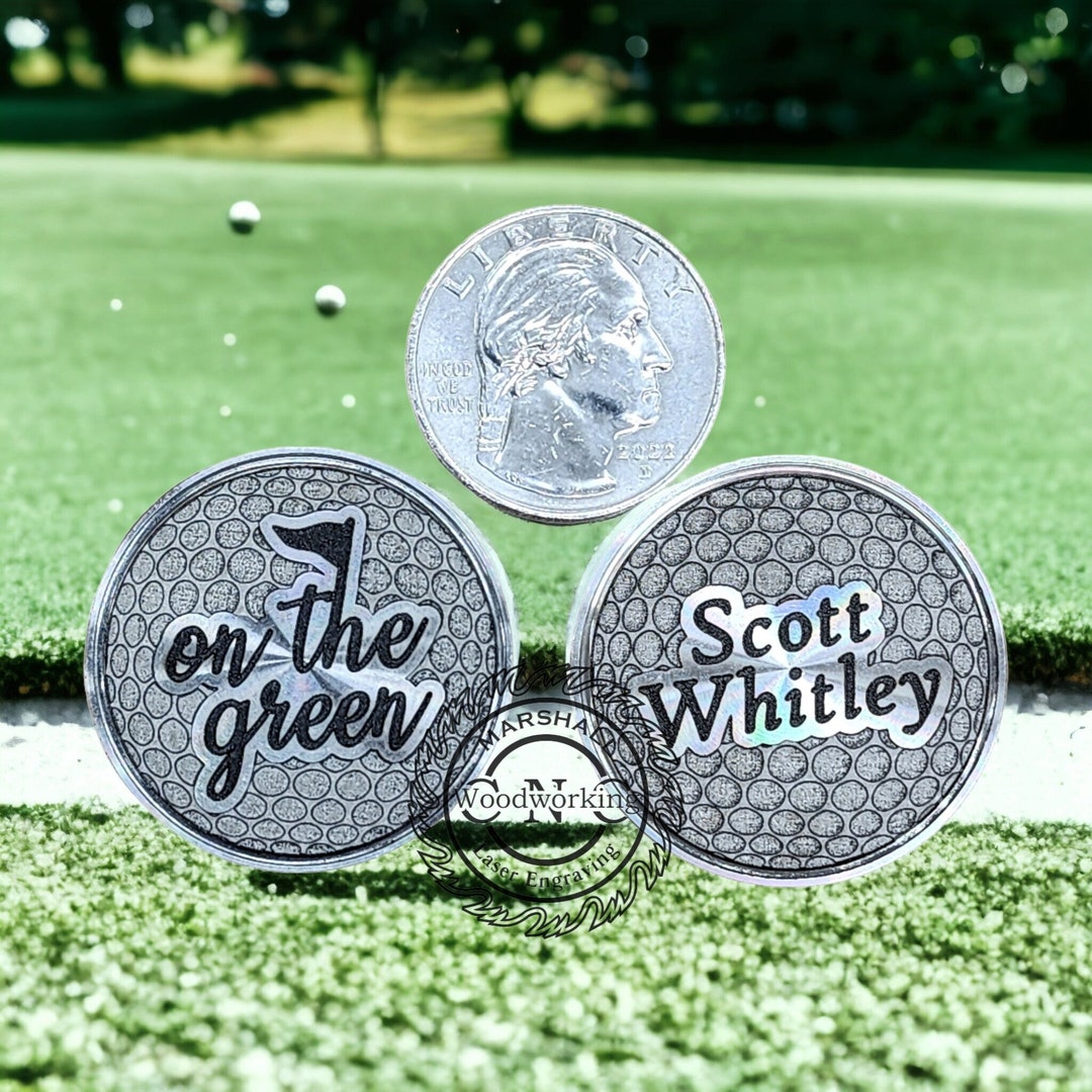 Personalized Golf Ball Marker - Etsy