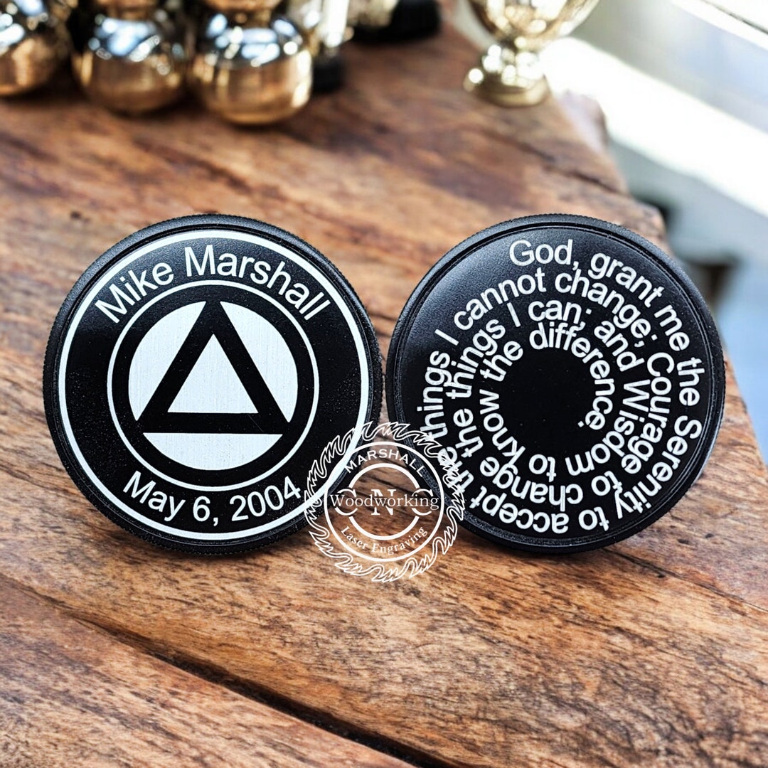 Personalized AA Coin - Etsy