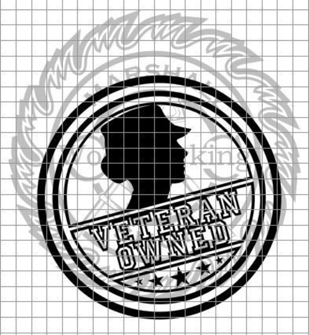 Female Round - Veteran Owned Svg/png/dxf - Etsy