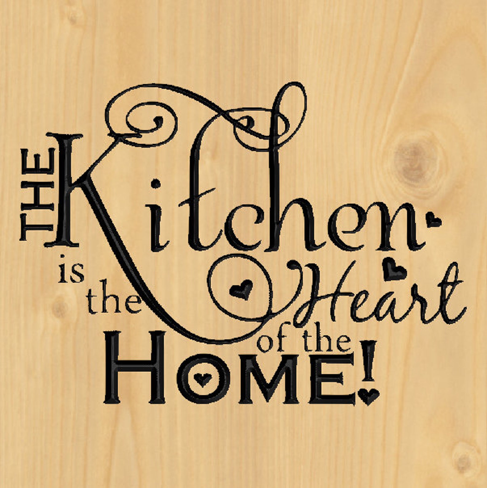 Kitchen Heart of the Home 2 Dxf/svg - Etsy