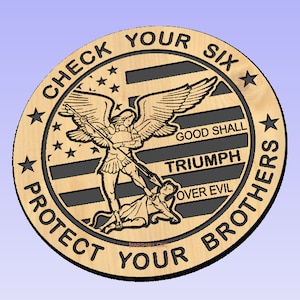 Check Your Six Dxf/svg - Etsy