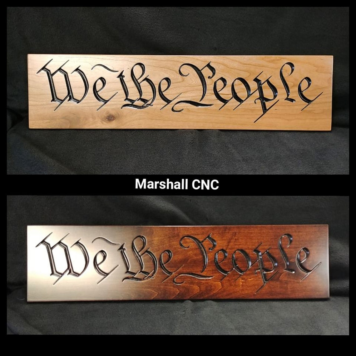 We the People Dxf/svg - Etsy