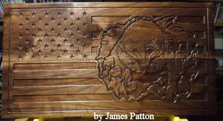 US Flag Eagle Breakthrough Dxf/svg - Etsy