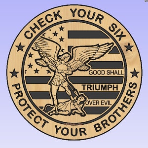 Check Your Six Dxf/svg - Etsy