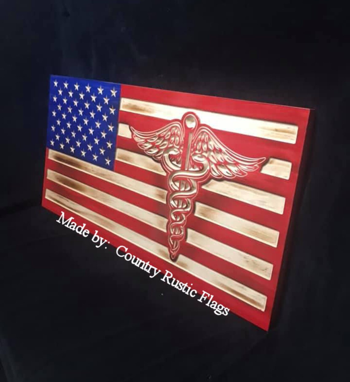 US Flag - Caduceus Dxf/svg - Etsy
