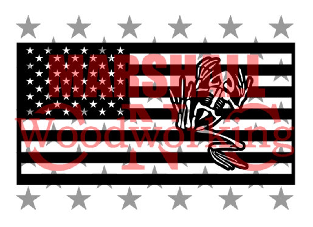 US Flag - Frogman Dxf/svg - Etsy