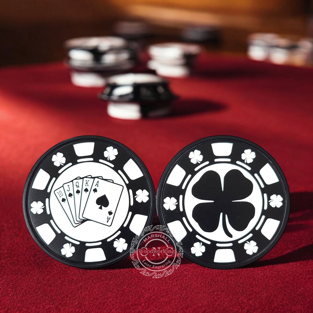 Good Luck Poker Chip - Etsy