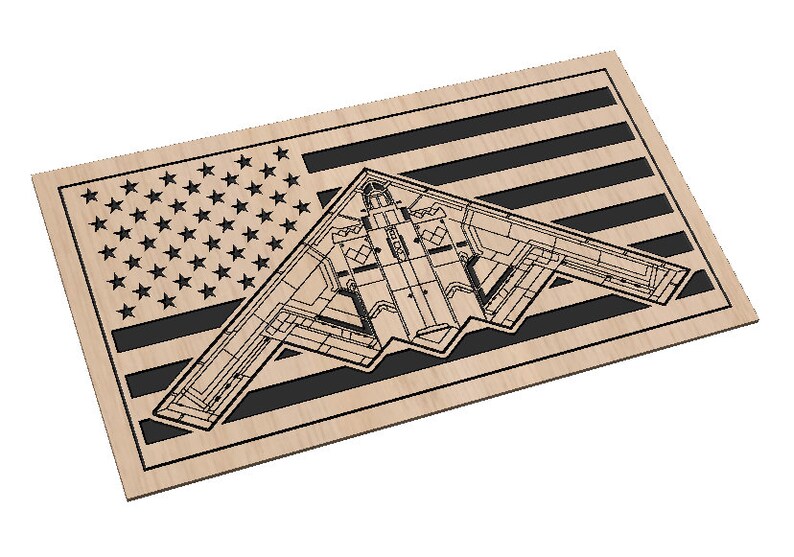 B2 Flag Dxf/svg | Etsy