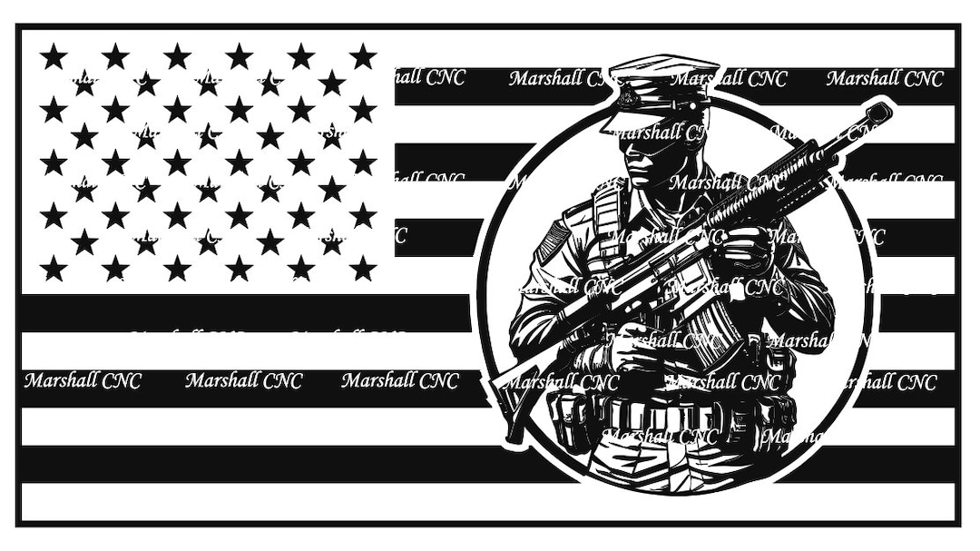 Soldier New 2 Flag Svg/png - Etsy