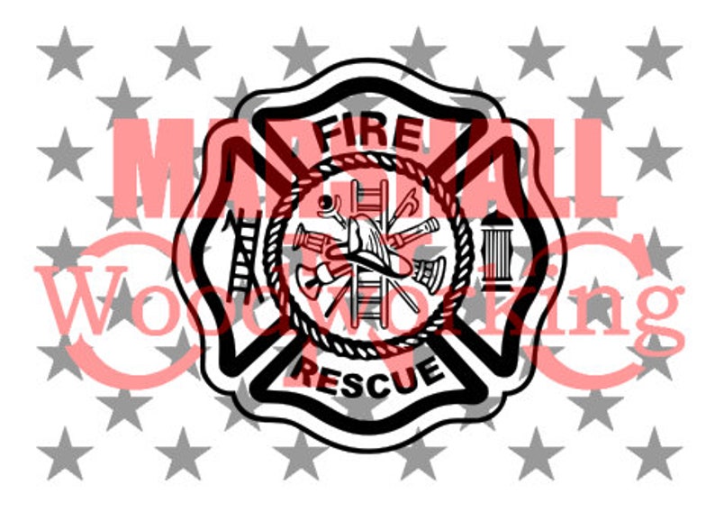 Fire Rescue Logo Dxf/svg/png - Etsy