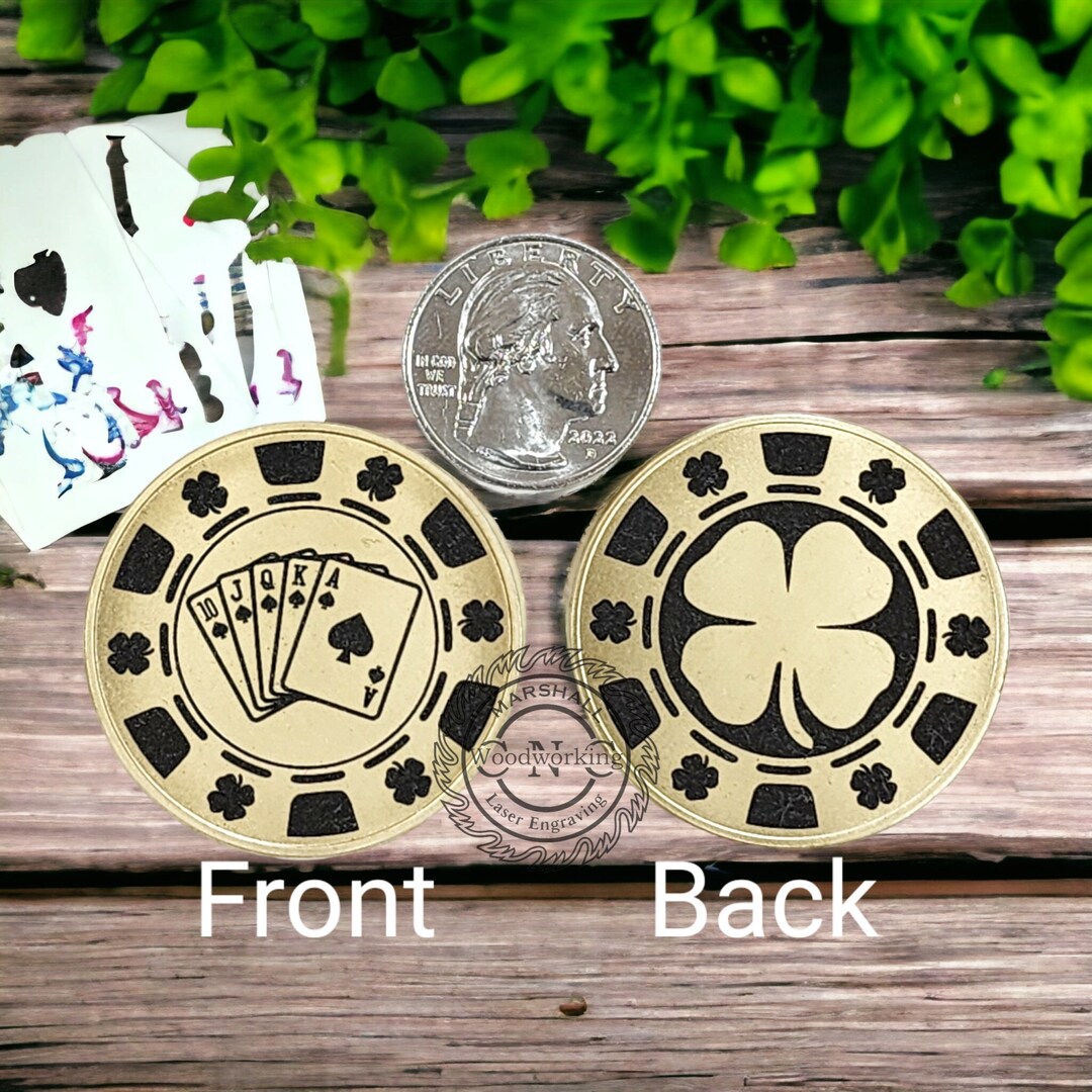 Good Luck Poker Chip - Etsy