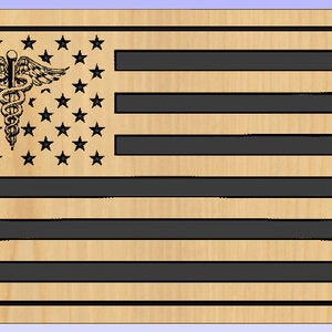 US Flag - Caduceus Union Dxf/svg - Etsy