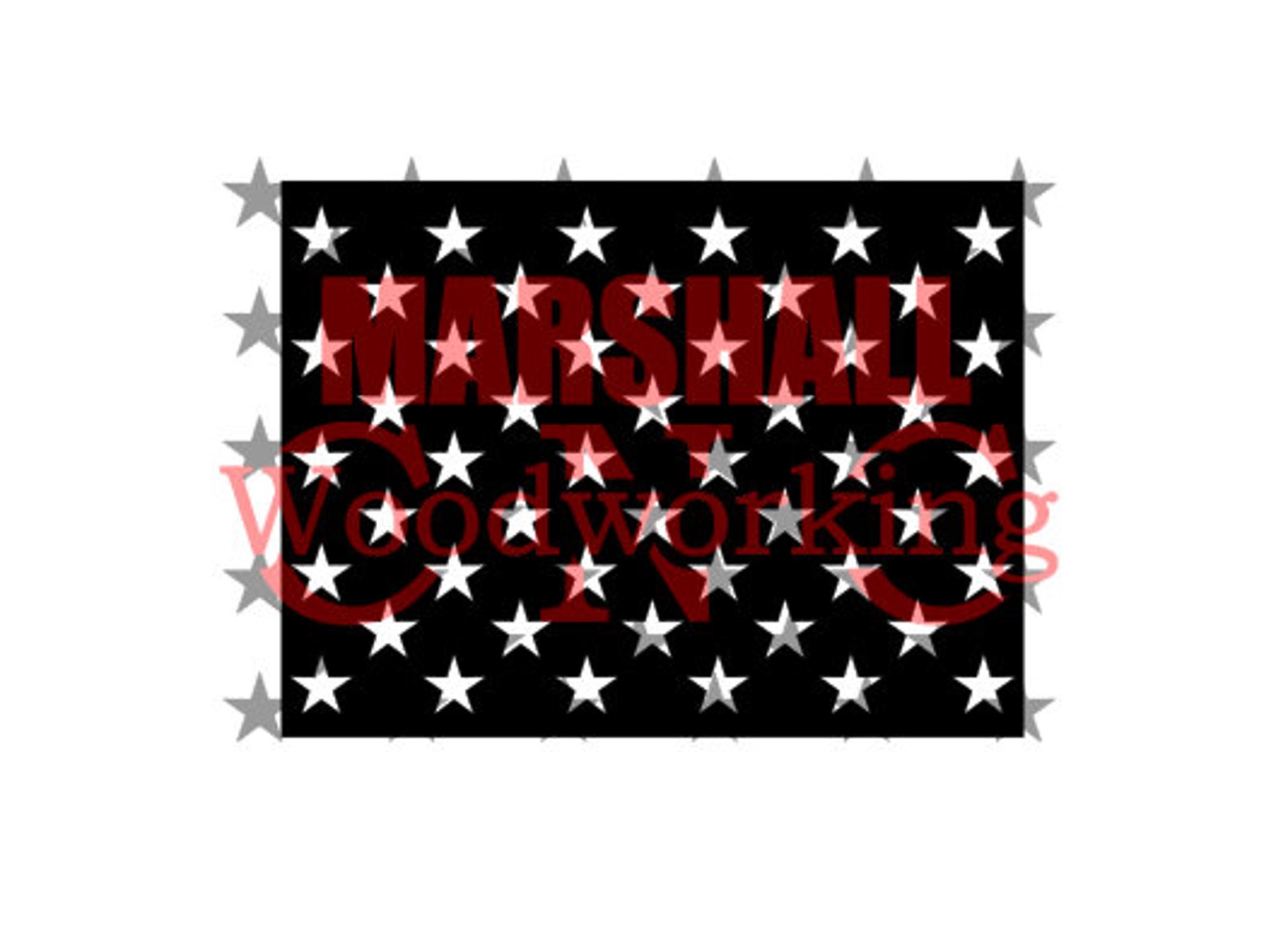 Union 50 Stars Dxf/svg - Etsy