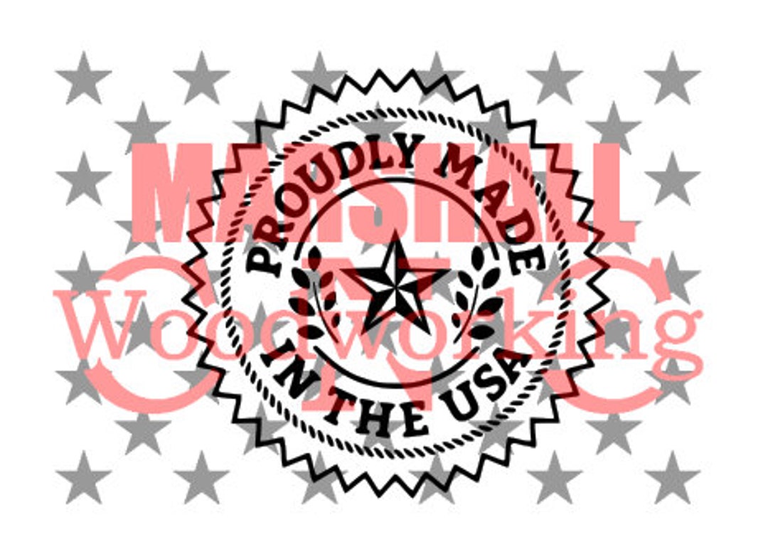 Proudly Made in USA Dxf/svg - Etsy