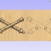 Cross Cannons 1 and 2 Dxf/svg - Etsy
