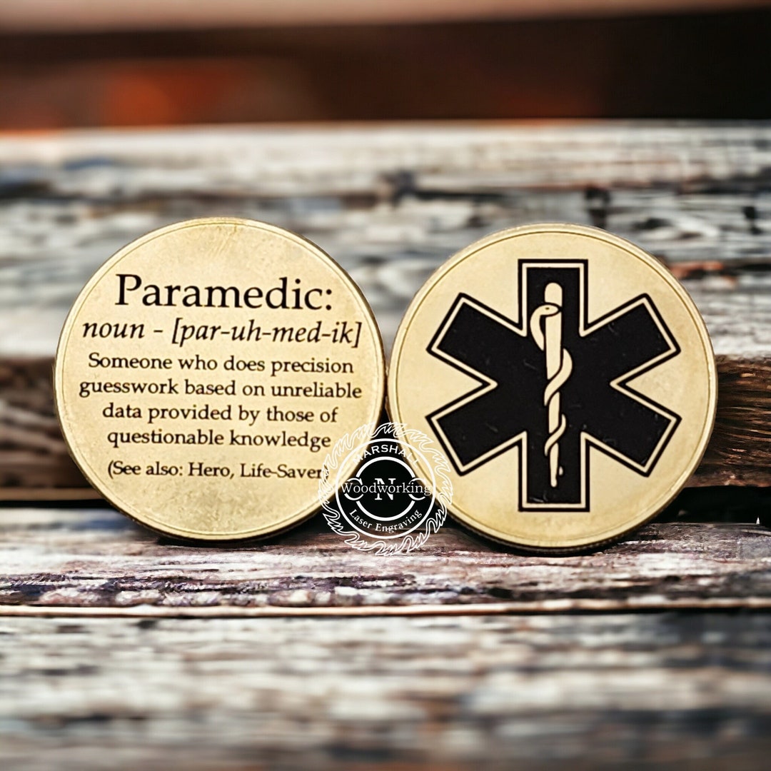 Paramedic #2 Challenge Coin - Etsy