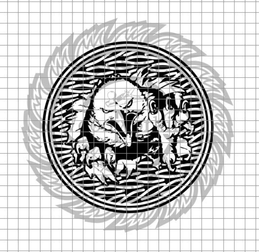 Eagle Coin 5 Svg/dxf/png - Etsy