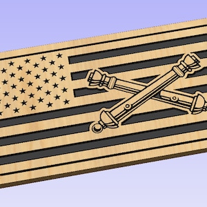 US Flag - Cross Cannons 2 Dxf/svg - Etsy