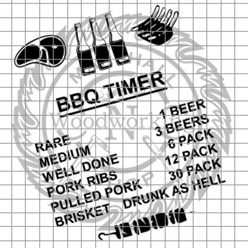 BBQ Timer SVG Grill Master Svg Bbq Beer Svg Bbq Svg - Etsy Australia