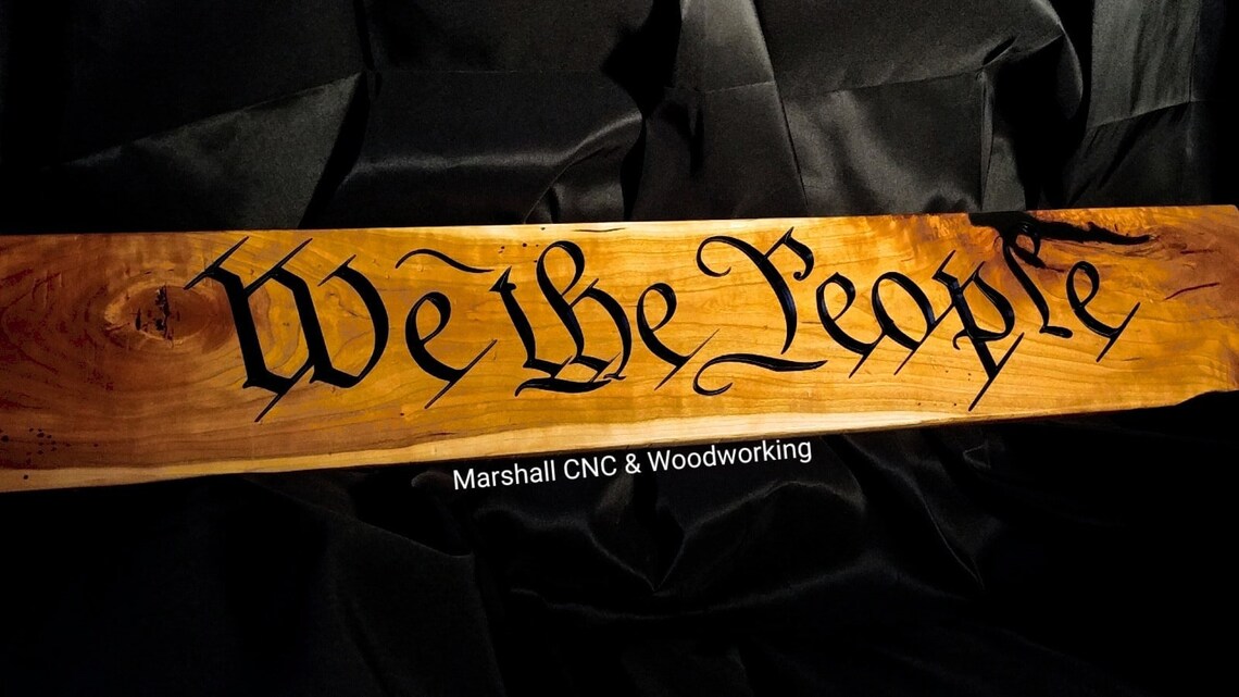 We the People Dxf/svg - Etsy