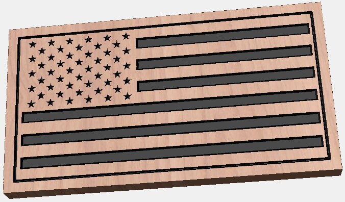 US Flag Dxf/svg - Etsy